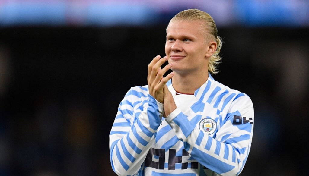 Manchester City, un nouveau triplé d'Erling Haaland : en 38' de jeu ...